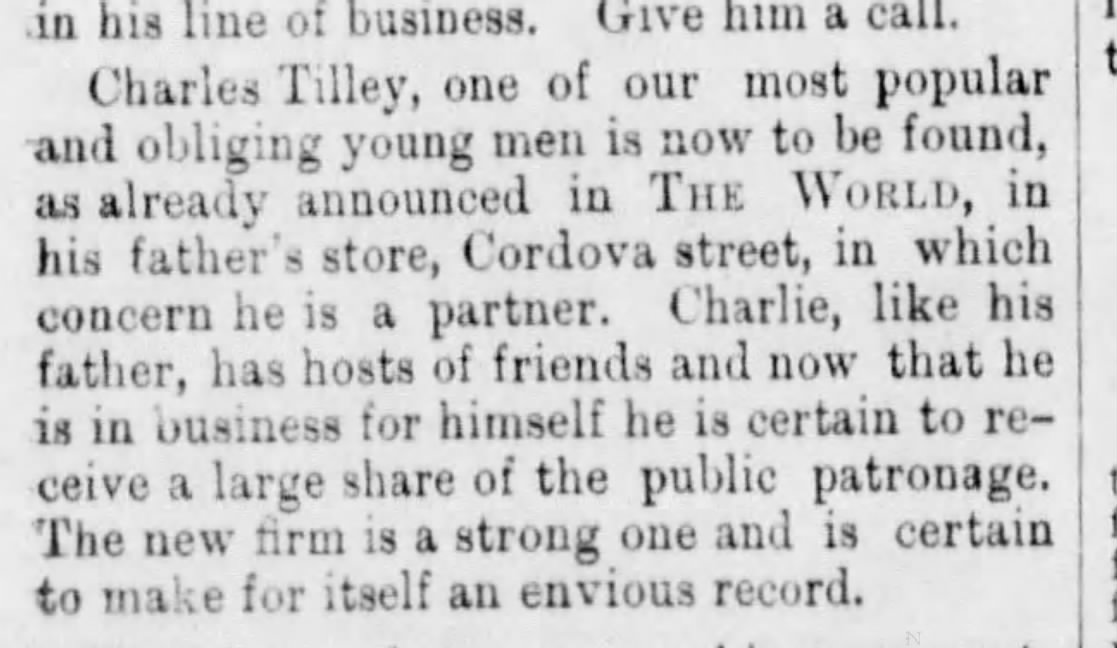 The Final Years of the S.T. Tilley Book and Stationery Store in ...
